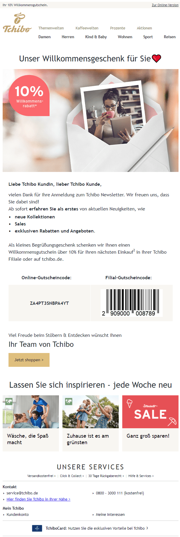 Willkommens-Mails erstellen: So geht’s! | Brevo (ex Sendinblue)