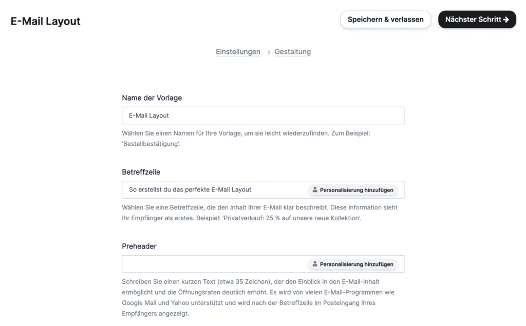 E-Mail Layout: So erstellst du die perfekte E-Mail-Vorlage | Brevo