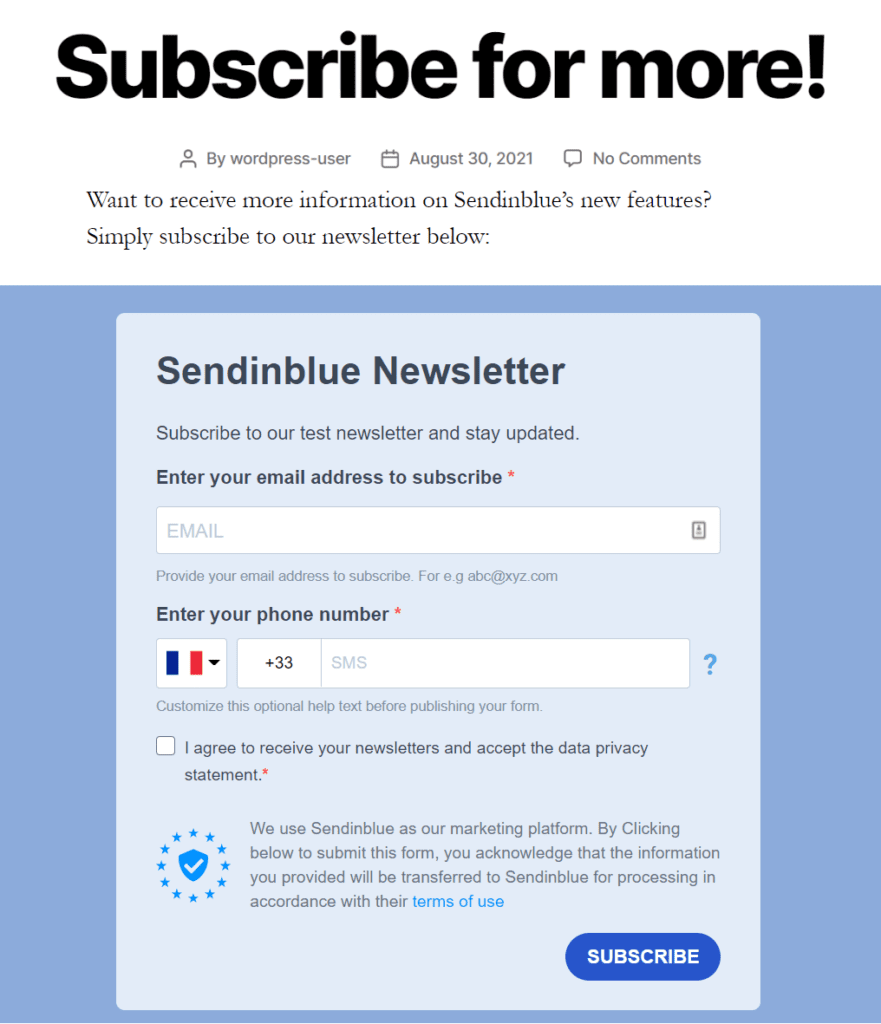 How to Set up a WordPress Newsletter With the Brevo Plugin