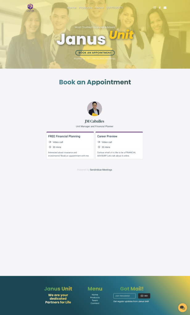 7 Booking Landing Page Examples for More Client Meetings