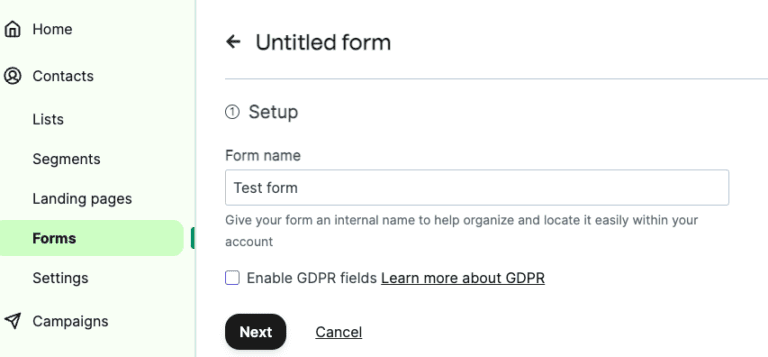 Tutorial: How to Create an Email Signup Form in 6 Easy Steps