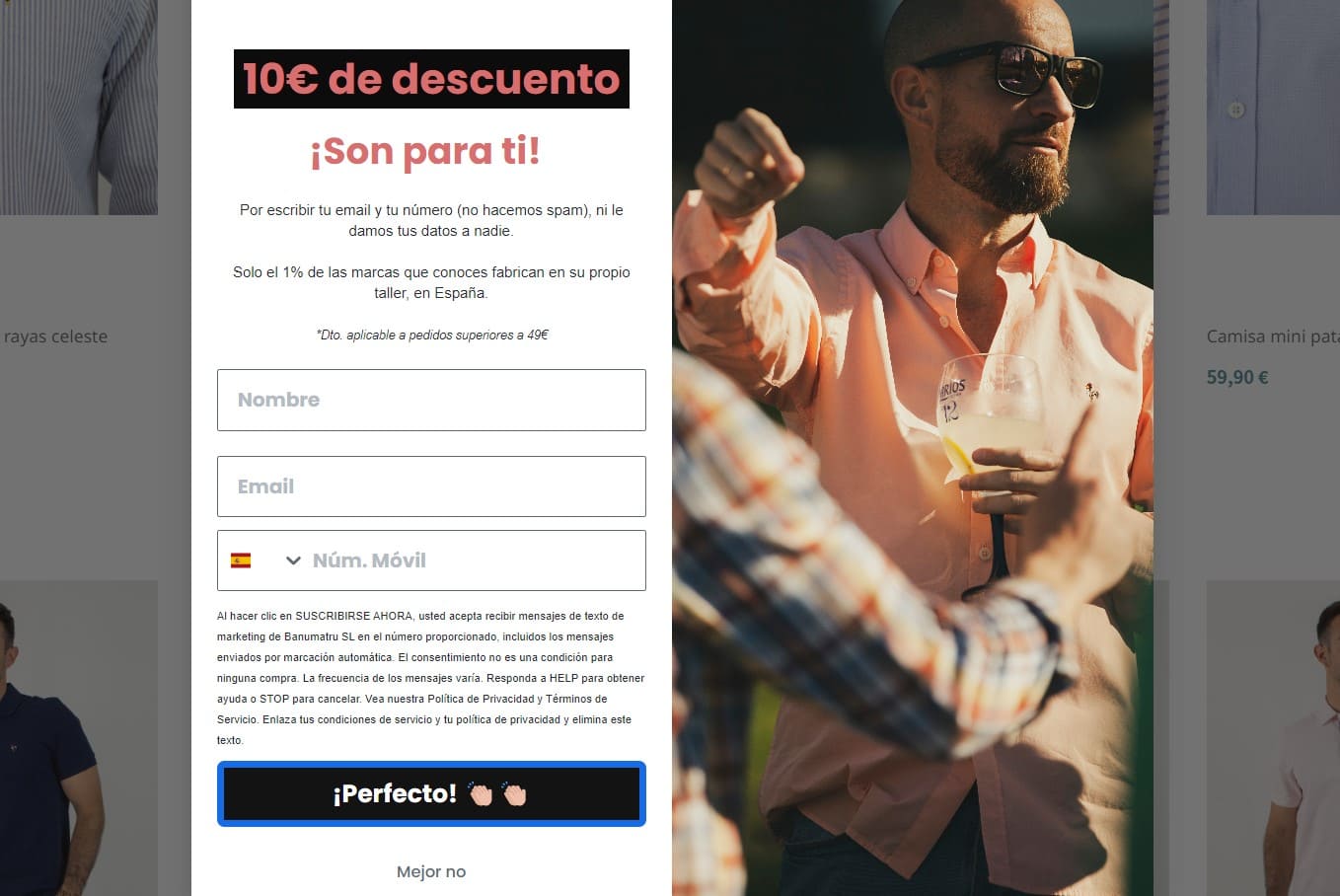 10 ejemplos de formularios de contacto eficaces que funcionan - Brevo