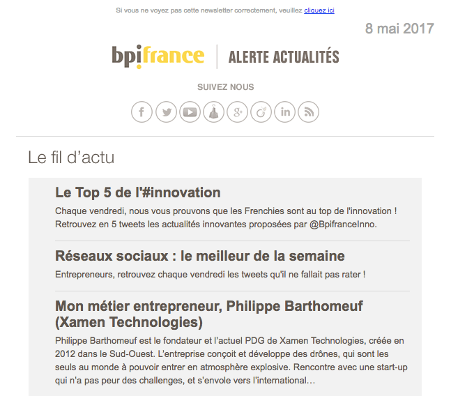 Top 10 des meilleures newsletters à suivre en 2022 - Brevo