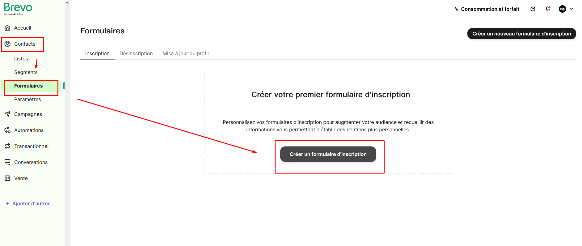 Comment créer une newsletter facilement et gratuitement - Brevo